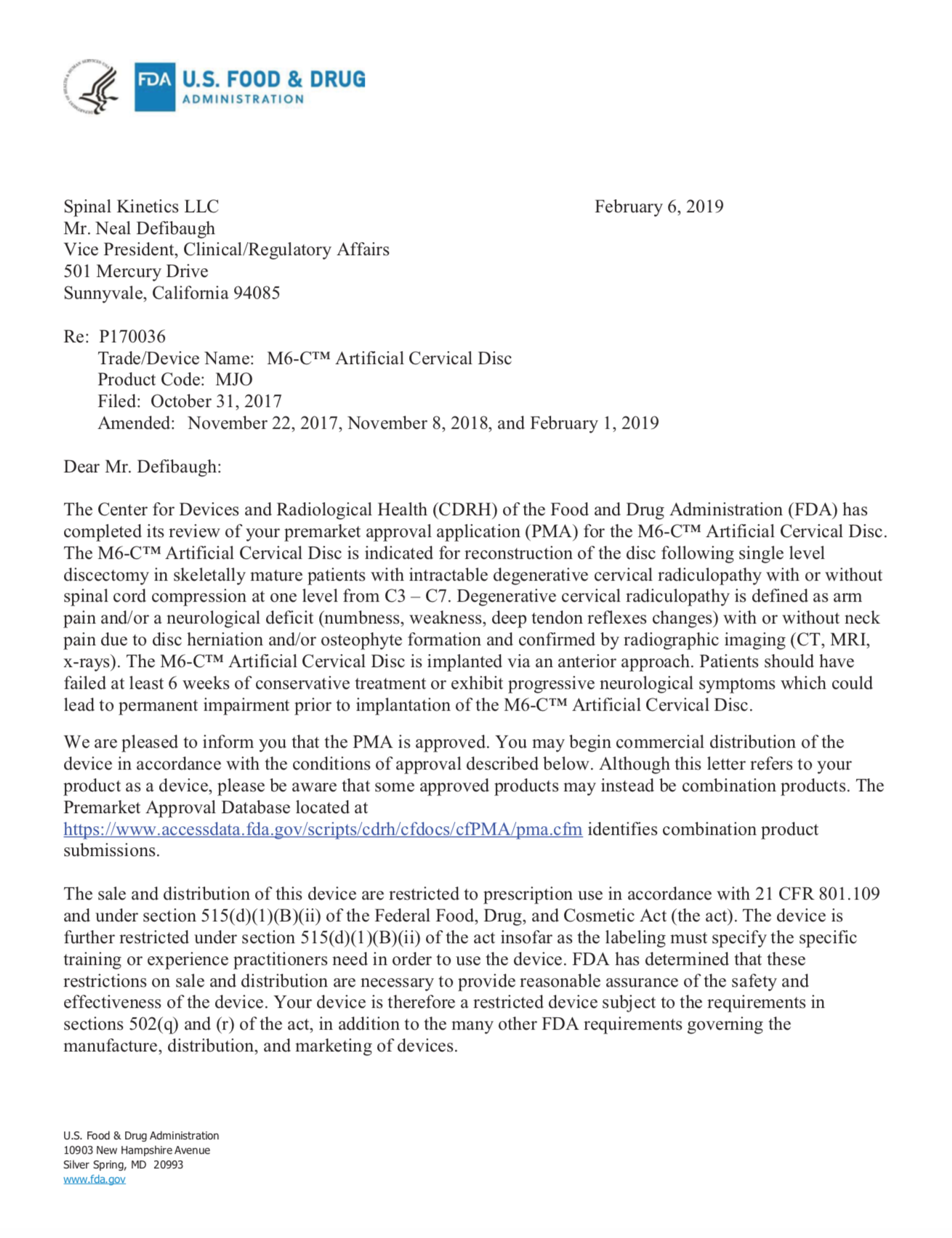 Types of Artificial Disc Replacement | Spine.MD